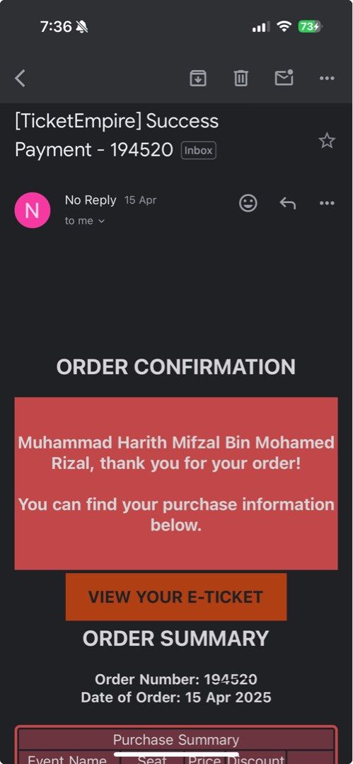 Ticket MU VS ASEAN, Tickets & Vouchers, Event Tickets on Carousell