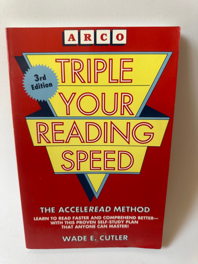 Triple your reading speed, Hobbies & Toys, Books & Magazines, Fiction ...