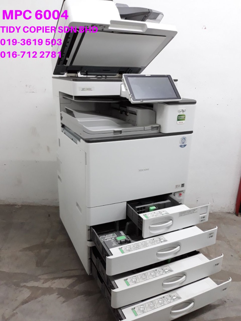 Turn Ideas into Sharp Prints with the Ricoh MPC 6004 Colour Lineup ...