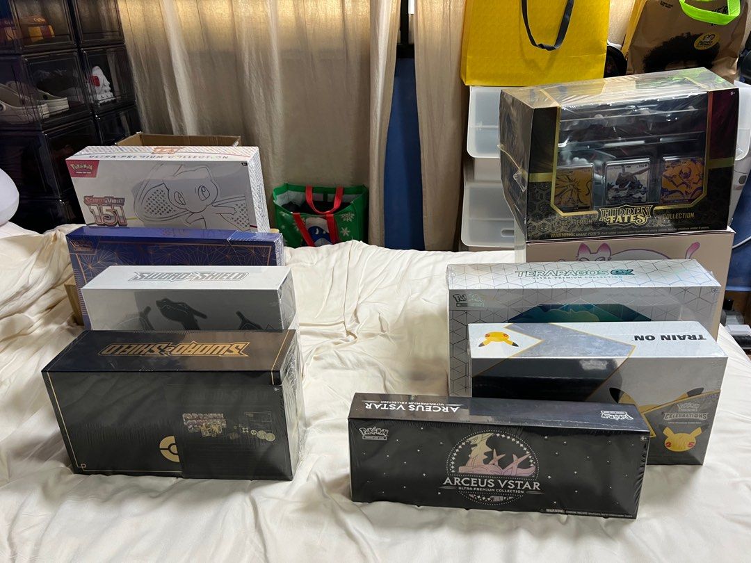 Ultra Premium Collection Pokemon UPC Charizard Greninja Arceus Vstar ...