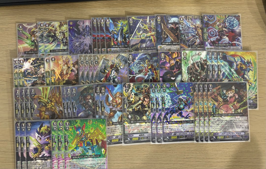 Vanguard Chronojet Dragon Zodiac Time beast deck, Hobbies & Toys, Toys ...