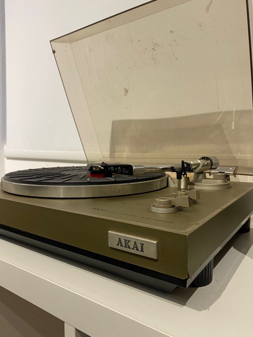 Vintage AKAI AP-100C Turntable Made In Japan, Audio, Portable Music ...