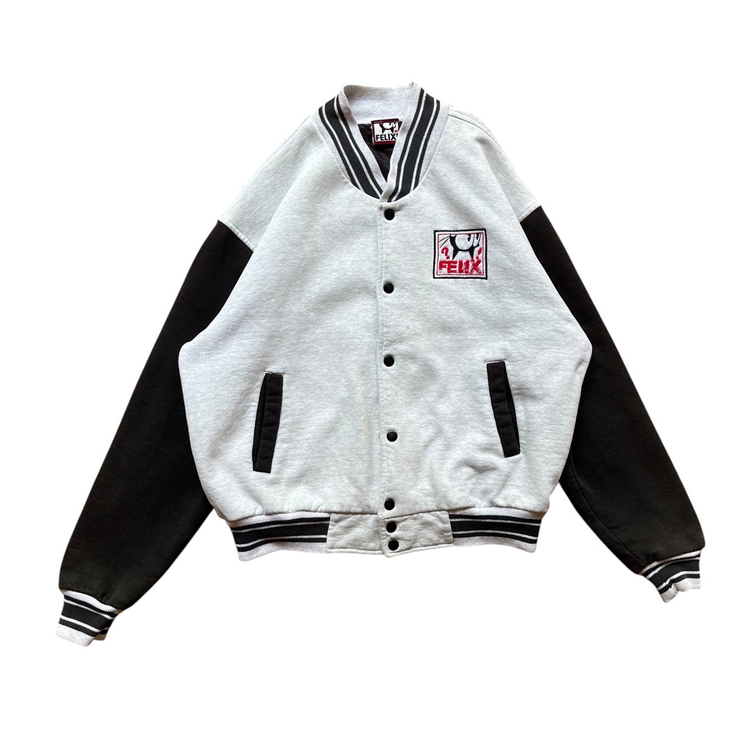 VINTAGE FELIX VARSITY JACKET, Men's Fashion, Coats, Jackets and ...