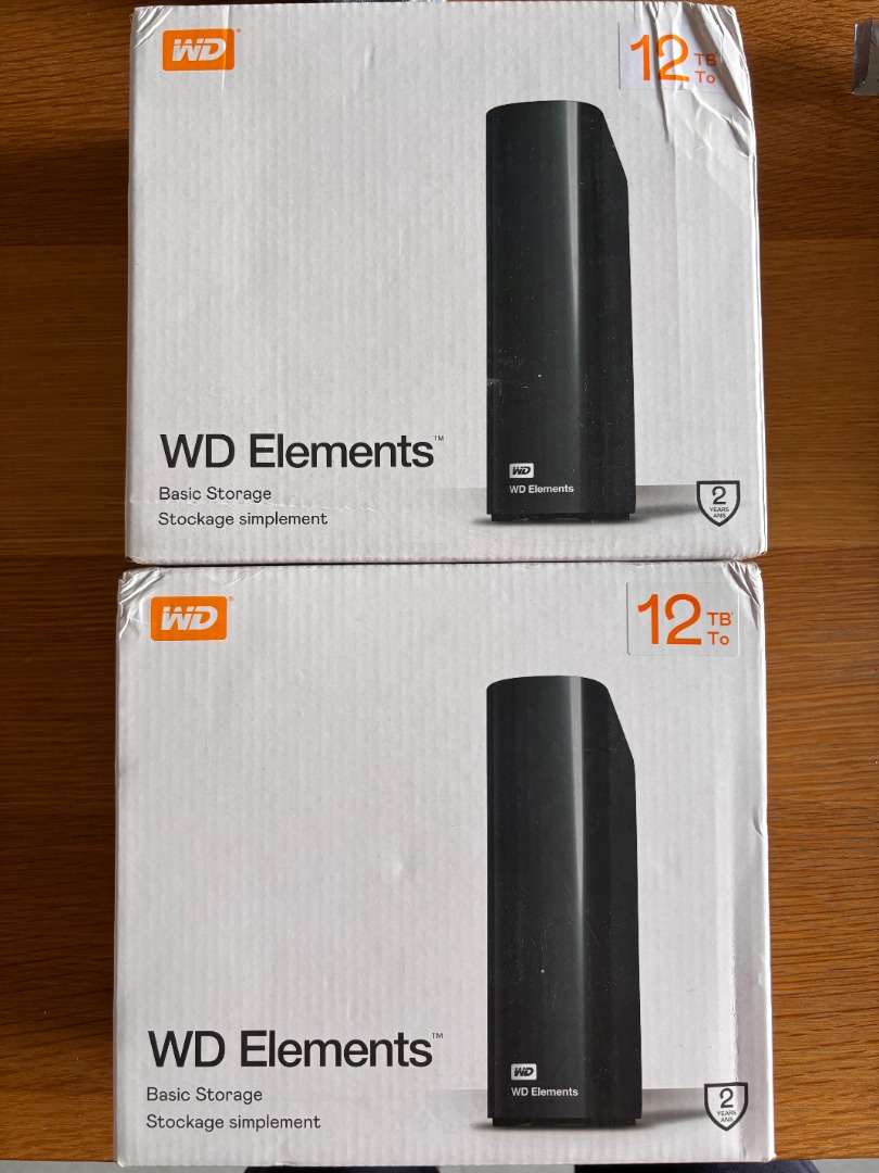 WD Elements 12TB (one left), Computers & Tech, Parts & Accessories ...