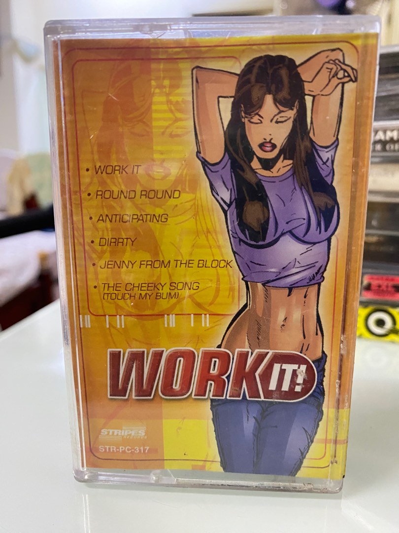 WORK IT - Philippines Original Music Dance Compilation Album Cassette ...