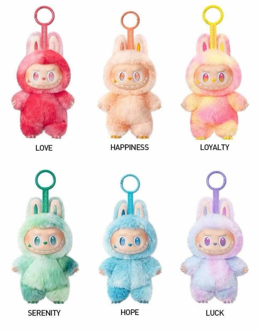 WTS Labubu V3 BNIB BNIF Popmart Popnow Love Happiness Loyalty Serenity ...