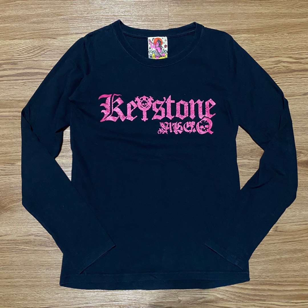 Y2K TOP KEYSTONE, Women's Fashion, Tops, Longsleeves on Carousell