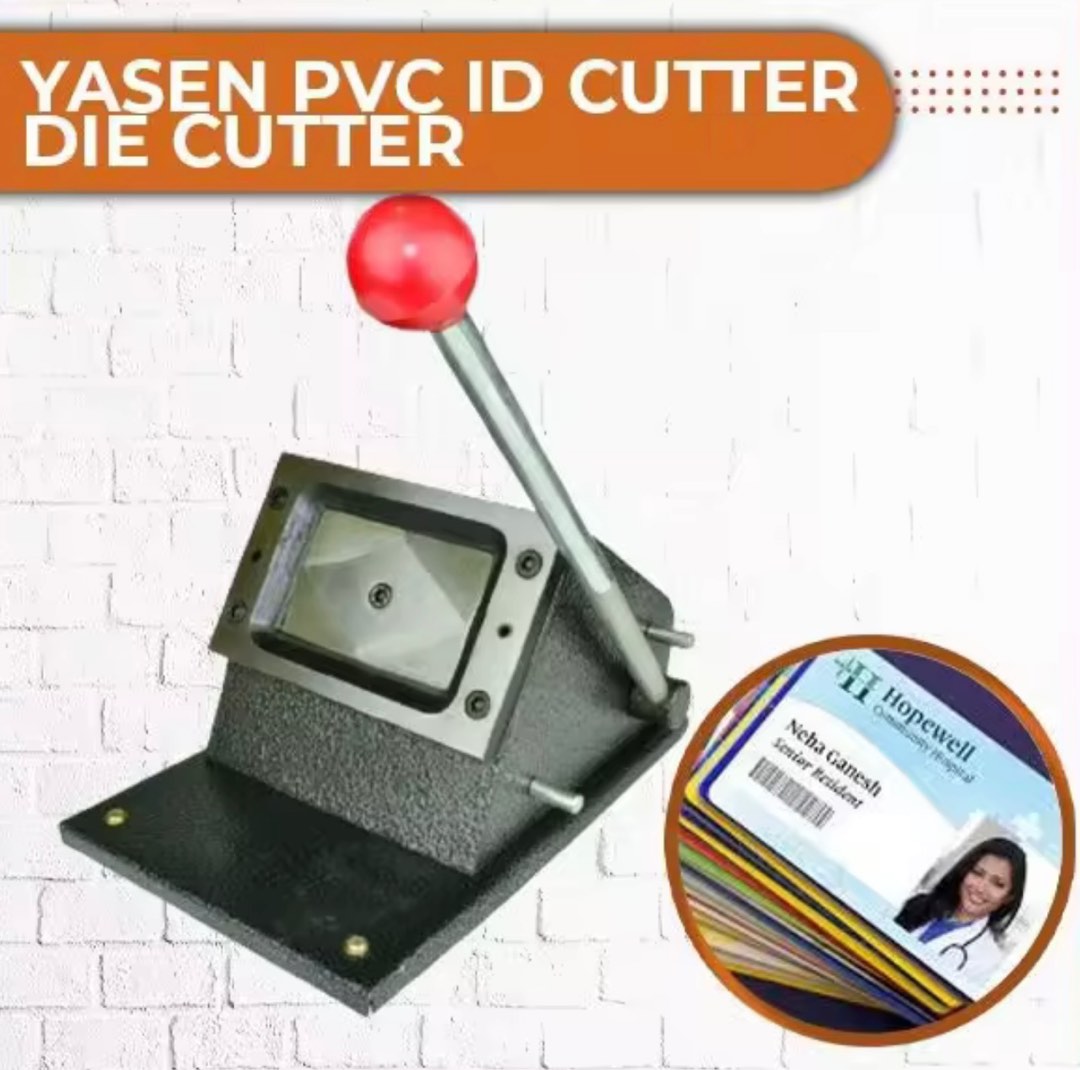 YASEN PVC ID CUTTER DIE CUTTER, Hobbies & Toys, Stationary & Craft ...