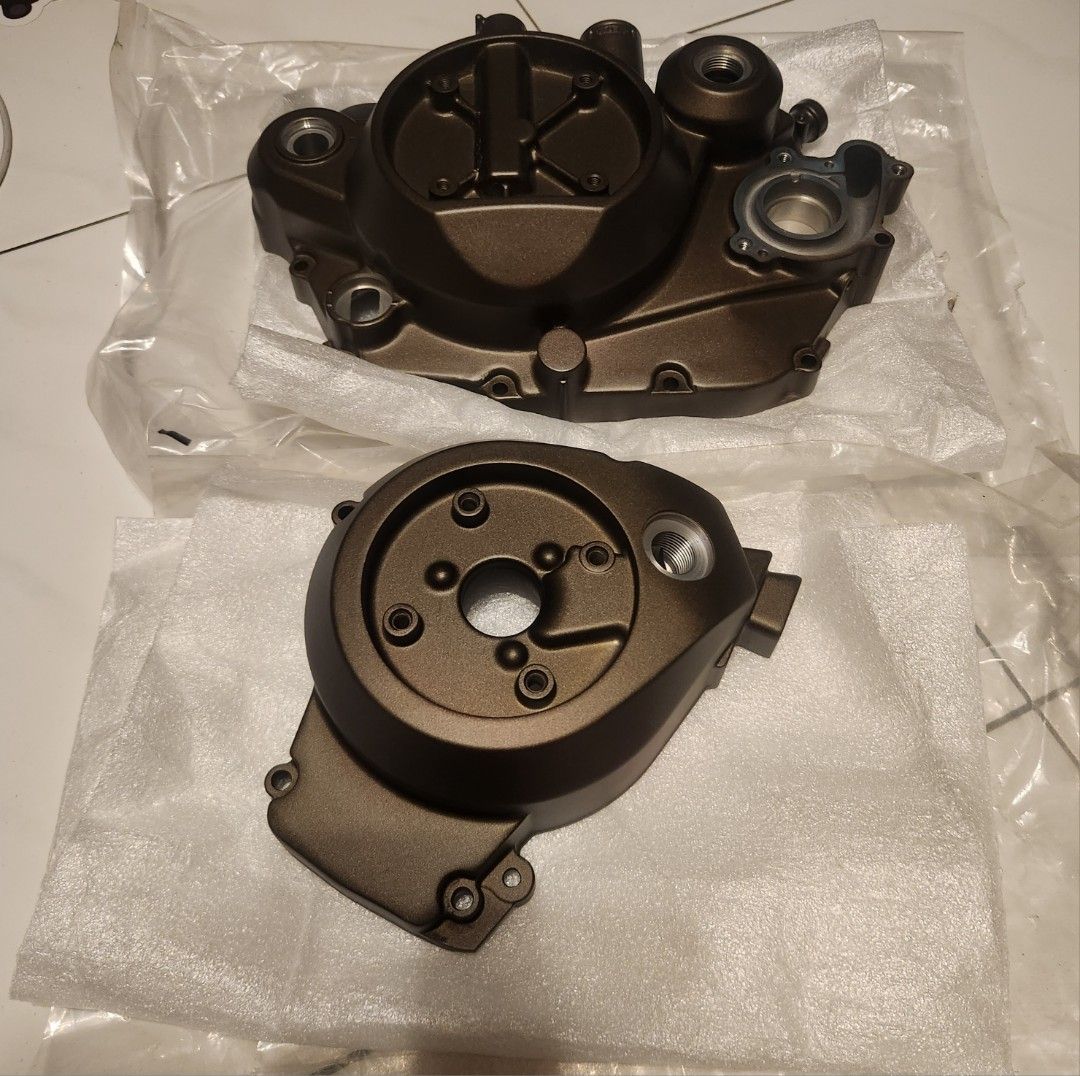 ZX 150 KRR RR Ninja Engine Casing Left and Right Original, Motorcycles ...