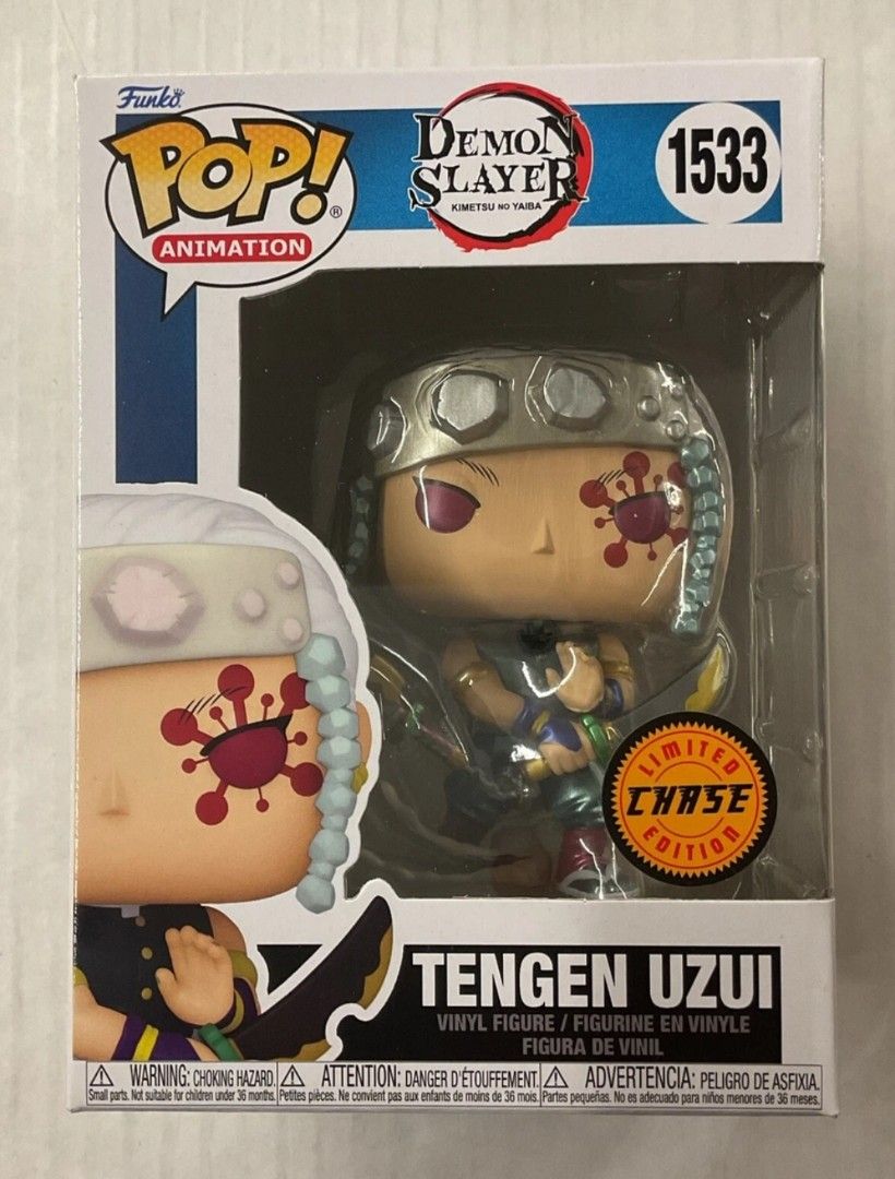 (delivery) 1553 Tengen Uzui Chase funko pop | Demon slayer anime pop ...
