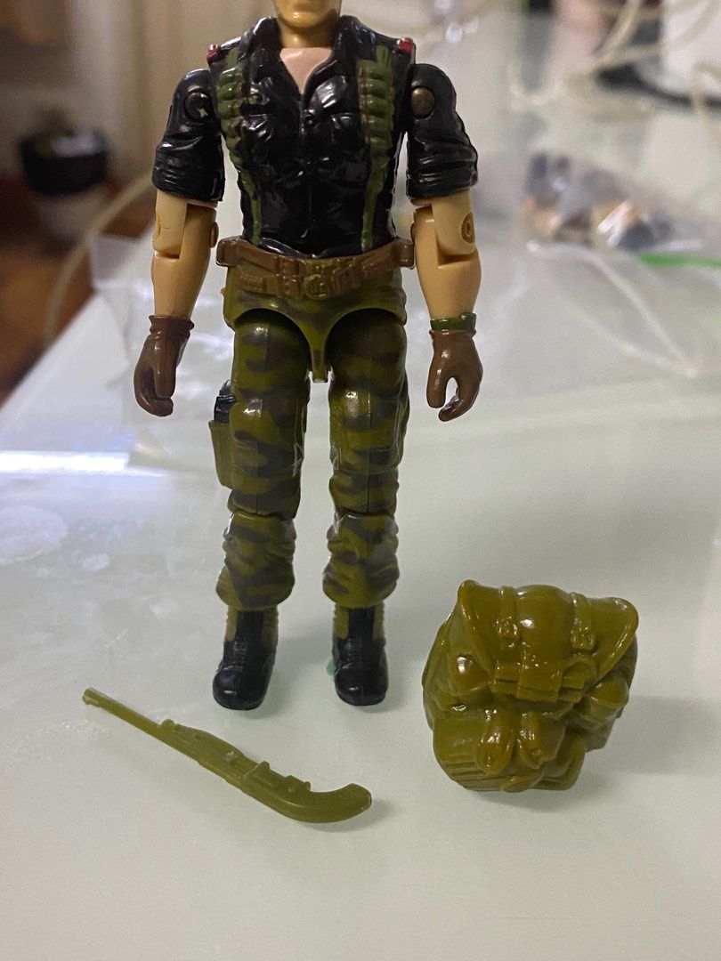 1985 Gi Joe 3.75" Flint V1 Figure Complete Hasbro G.I. Joe Action ...
