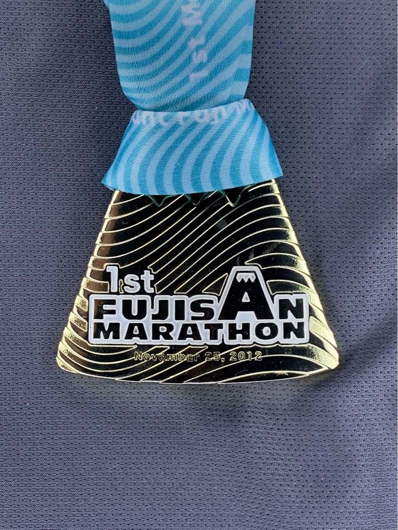 1st Mount Fuji Marathon 2012 Medal, Hobbies & Toys, Collectibles ...
