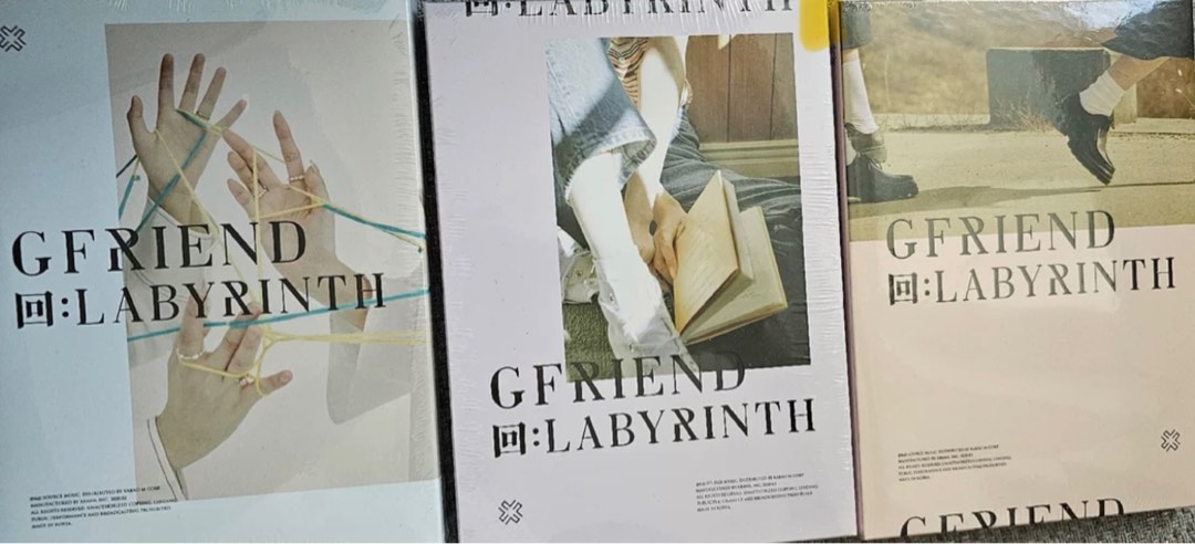 [放] GFRIEND專輯 全新未拆 回:Labyrinth Album 小女友, 興趣及遊戲, 收藏品及紀念品, 韓流 - Carousell