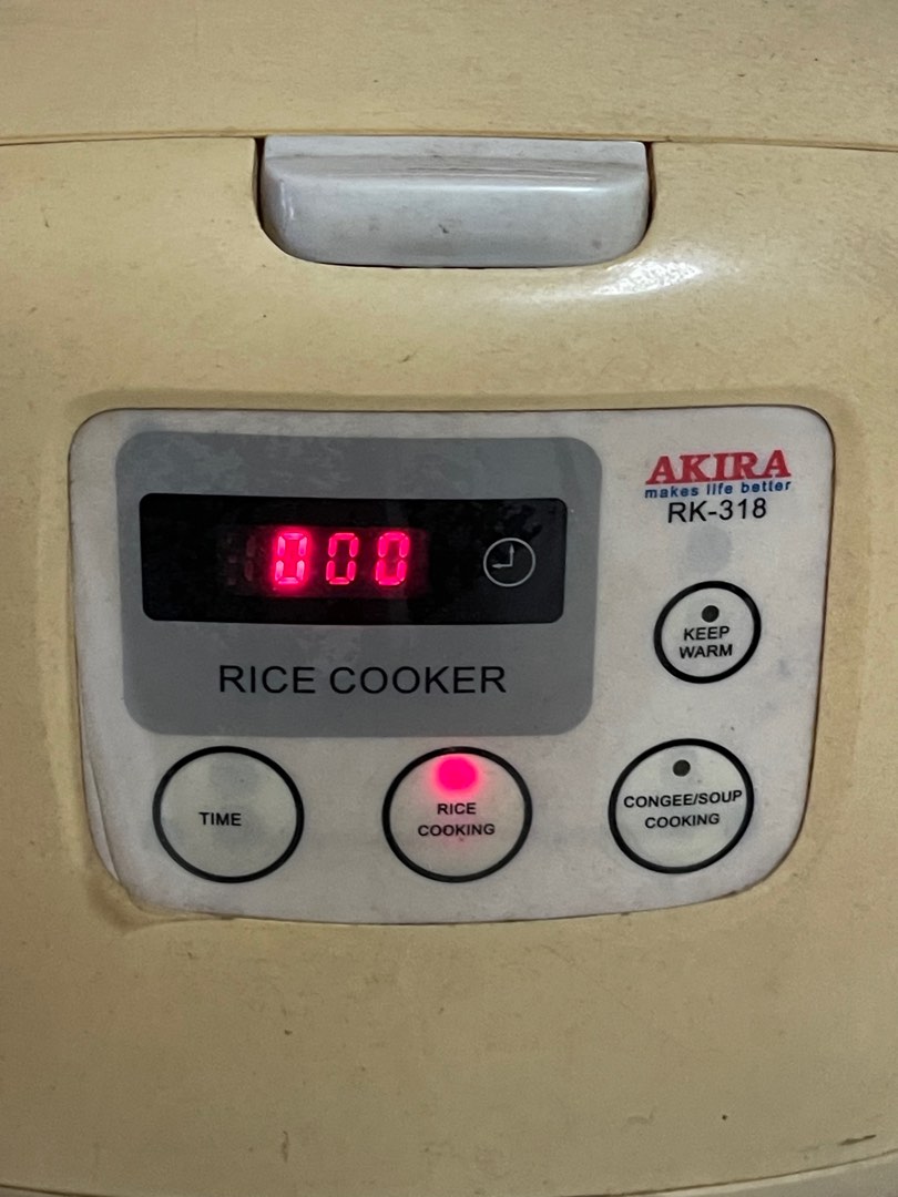 Akira Rice Cooker. Self collection., TV & Home Appliances, Kitchen ...