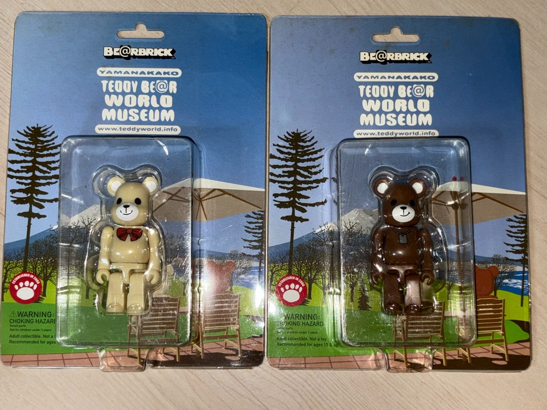 Bearbrick 2006 Teddy Be@r World Museum 100% Be@rbrick Set Yamanakako ...