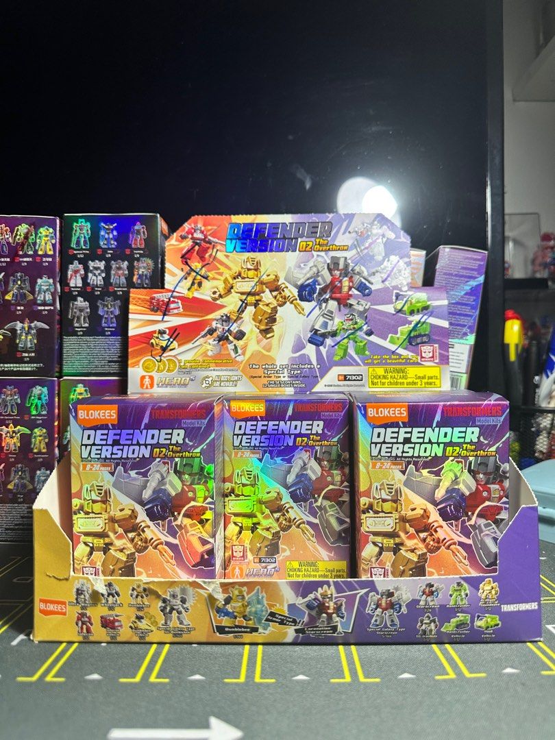 blokees defender version v2, Hobbies & Toys, Toys & Games on Carousell
