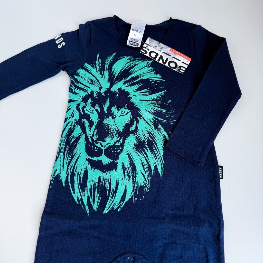 Bonds Coverall Tiger, Babies & Kids, Babies & Kids Fashion on Carousell