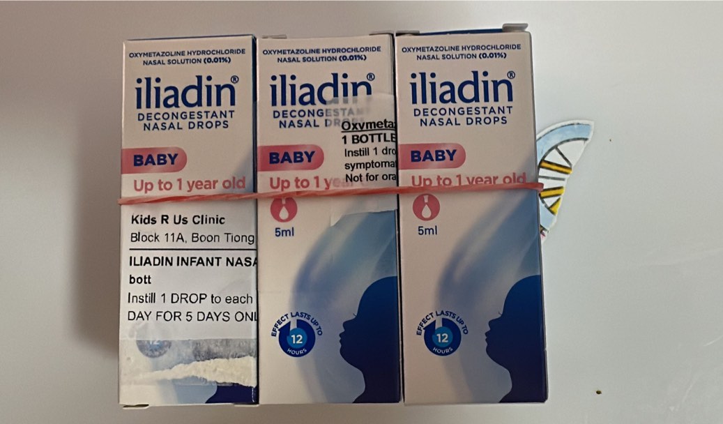 Brand New - iliadin Decongestant Nasal drops, Babies & Kids, Bathing ...