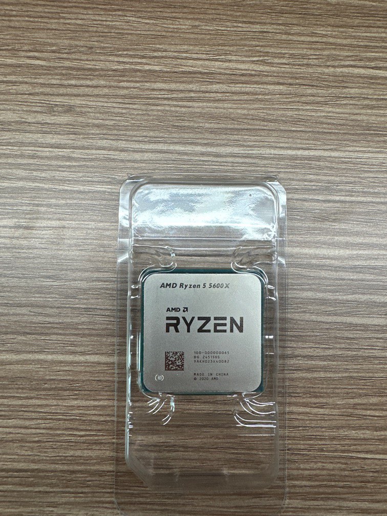 BRAND NEW AMD RYZEN 5 5600X TRAY SET cpu processor desktop gpu pc mini ...