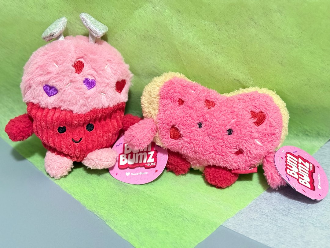 BumBumz Cramer & Casey Bean Plush Set, Hobbies & Toys, Toys & Games on ...