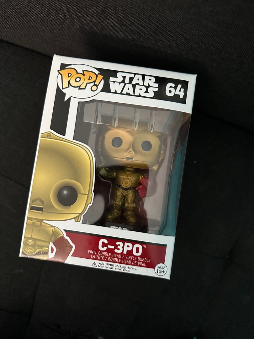 C3PO Funko Pop, Hobbies & Toys, Toys & Games on Carousell