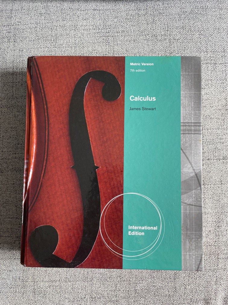 Calculus Metric Version 7th edition by James Stewart, Hobbies & Toys ...