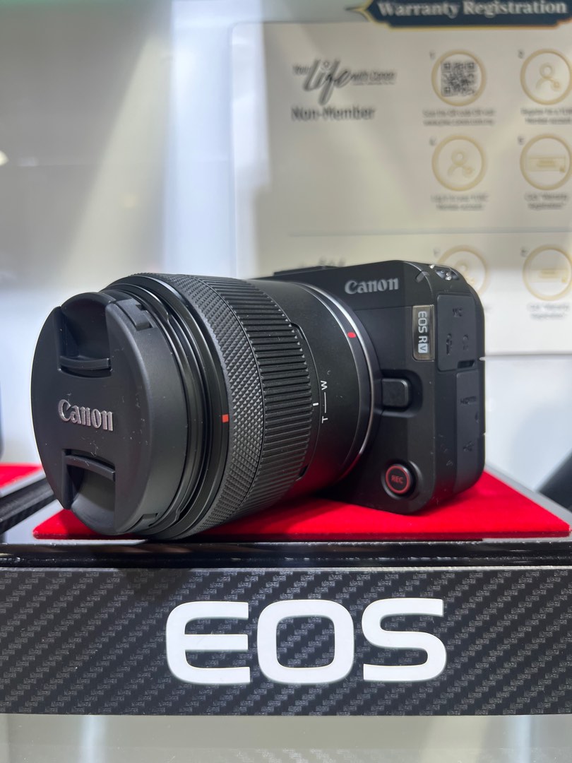 Canon EOS R50V kit + wireless mic + bag + 64gb, Photography, Cameras on ...