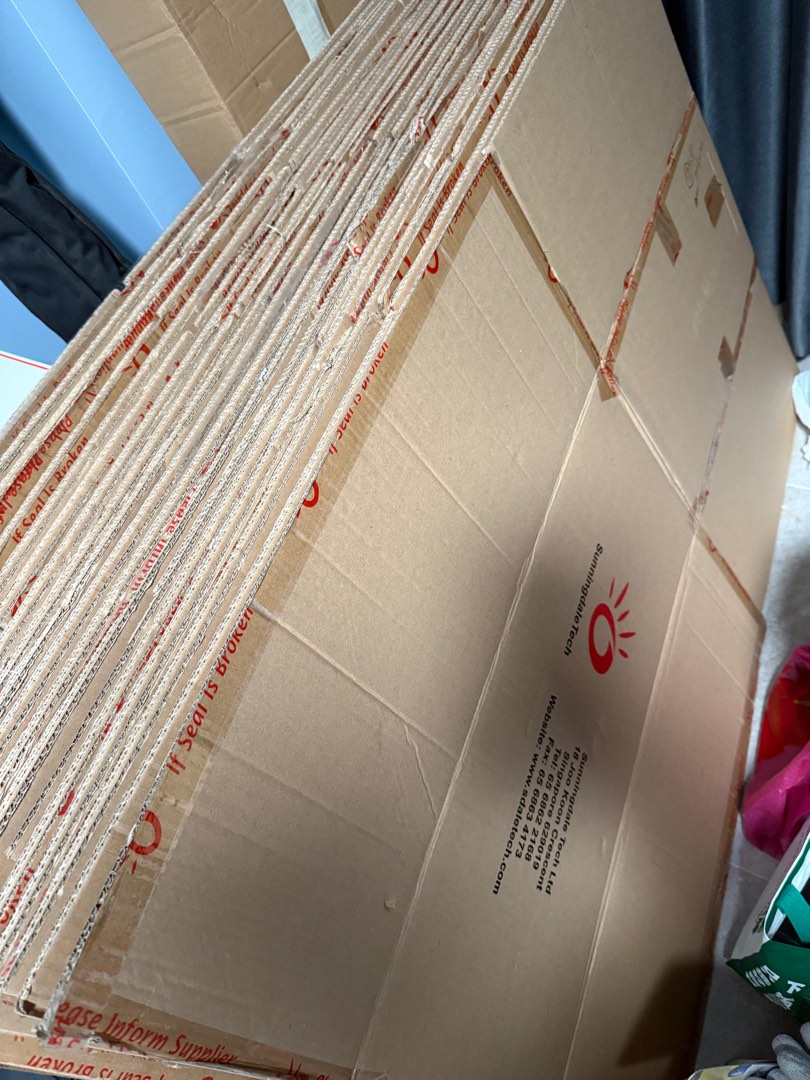 Cardboard boxes - big boxes carton, Furniture & Home Living, Home ...