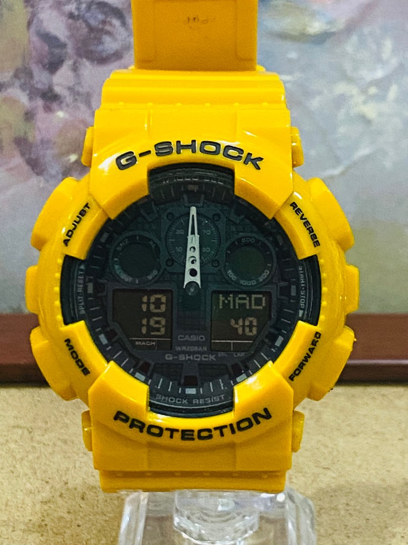 CASIO G-SHOCK BUMBLEBEE DIGITAL ANALOGUE, Men's Fashion, Watches ...