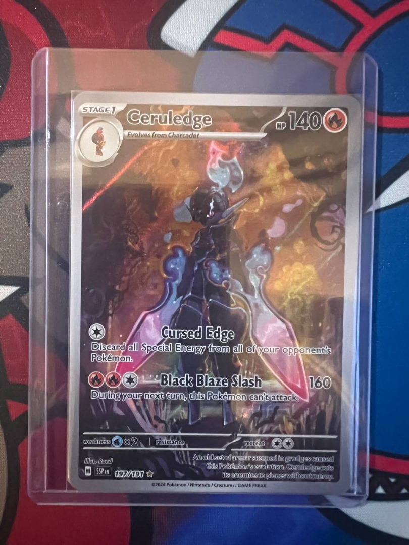 Ceruledge #197 Pokemon Surging Sparks, Hobbies & Toys, Toys & Games on ...