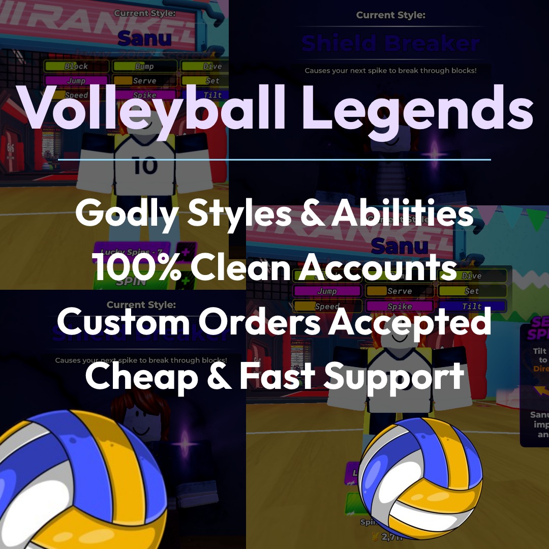 [CHEAP!] Volleyball Legends Godly Styles & Abilities, Video Gaming ...