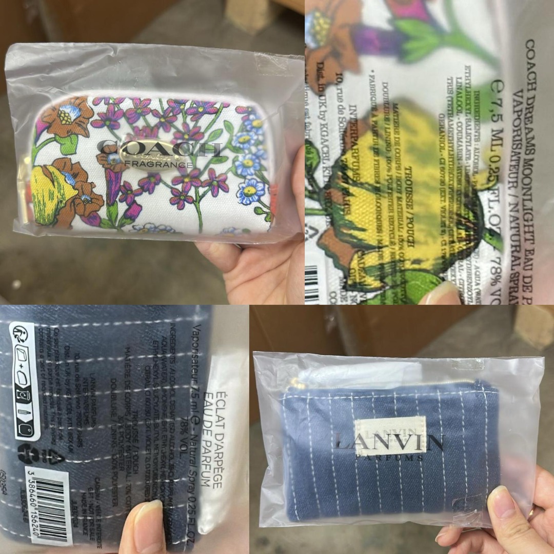 Coach Parfume Pouch Authentic Beauty Warehouse PO Singapore, Kesehatan ...