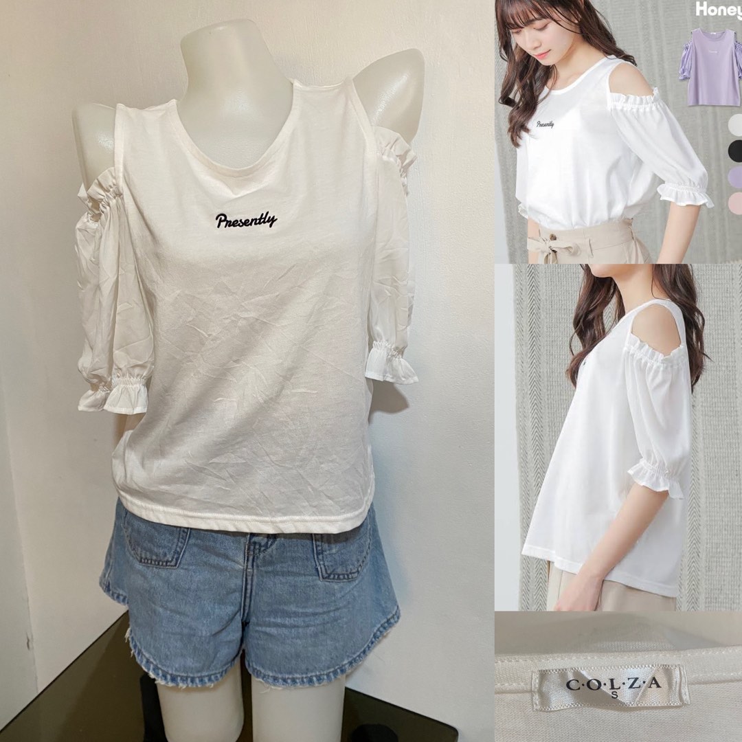 COLZA Japan Top, Women's Fashion, Tops, Shirts on Carousell