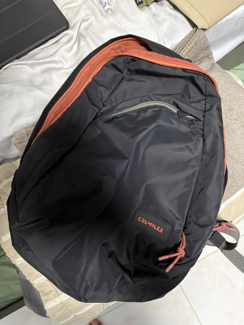 Crumpled Backpack, Men's Fashion, Bags, Backpacks on Carousell