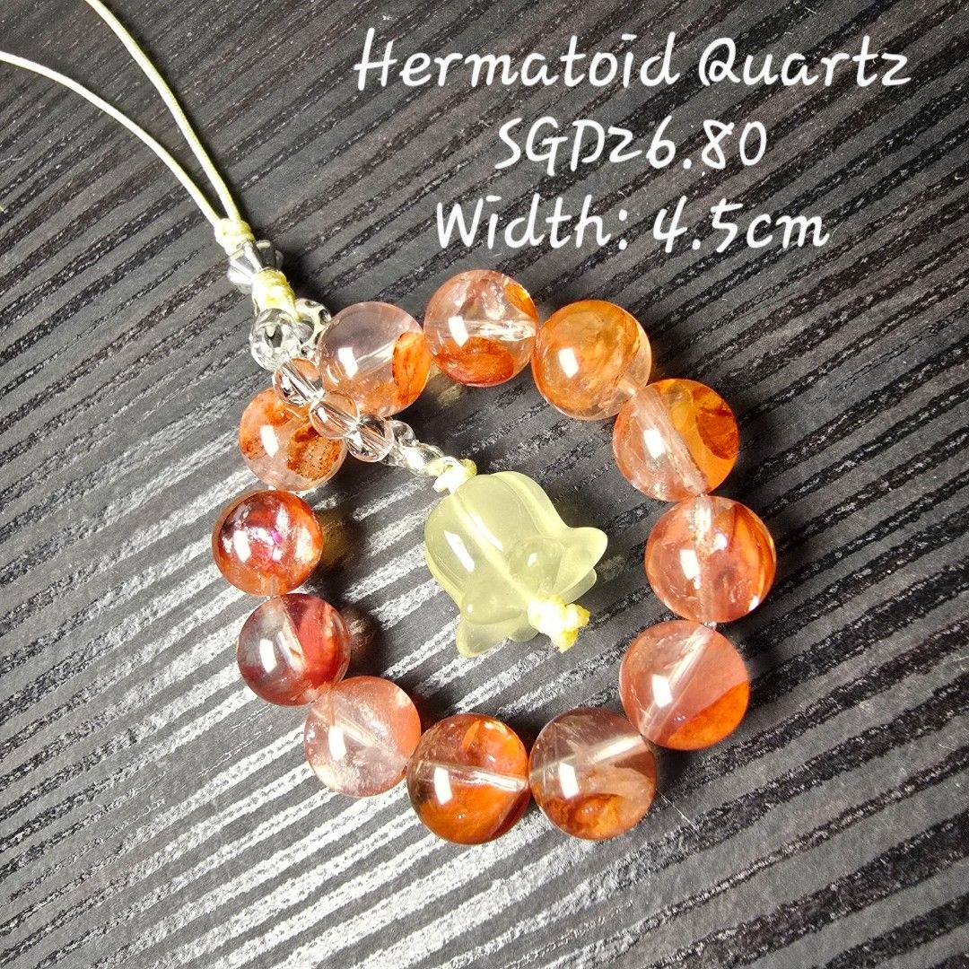 Crystal HP Charm - Hematoid, Women's Fashion, Jewelry & Organisers ...