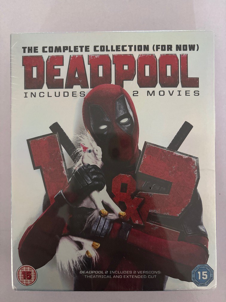 Deadpool 1 & 2 Double Pack Blu-ray Movie, Hobbies & Toys, Music & Media ...