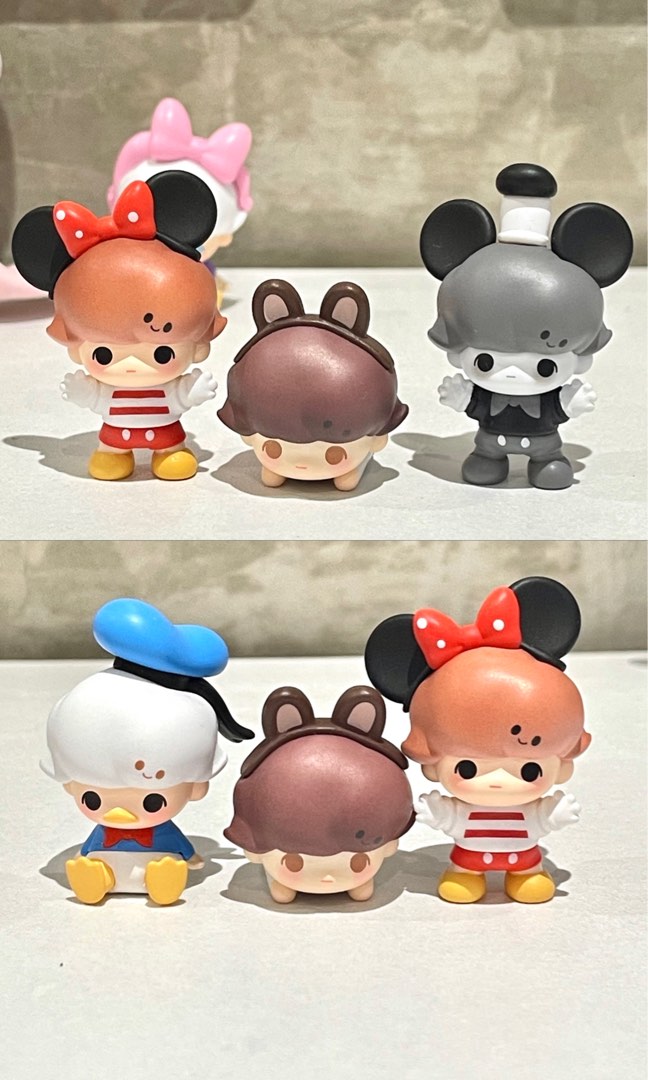 Dimoo x Disney Pop Bean Minnie Chip Mickey Donald Secret, Hobbies ...
