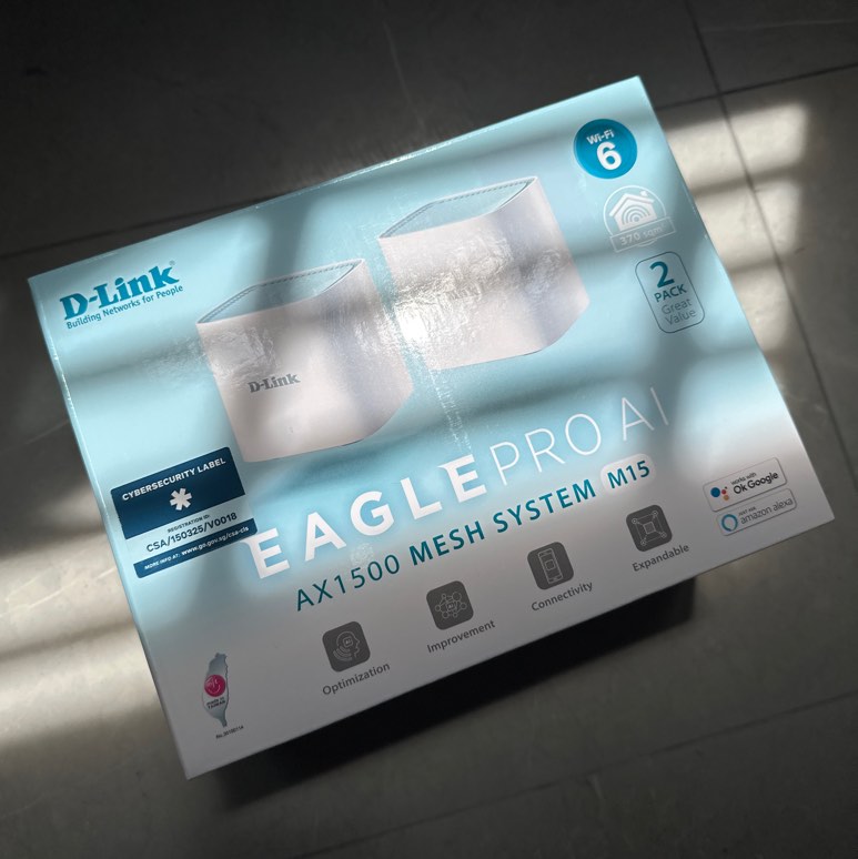 D-Link Eagle Pro AI AX1500 Mesh System M15, Computers & Tech, Parts ...