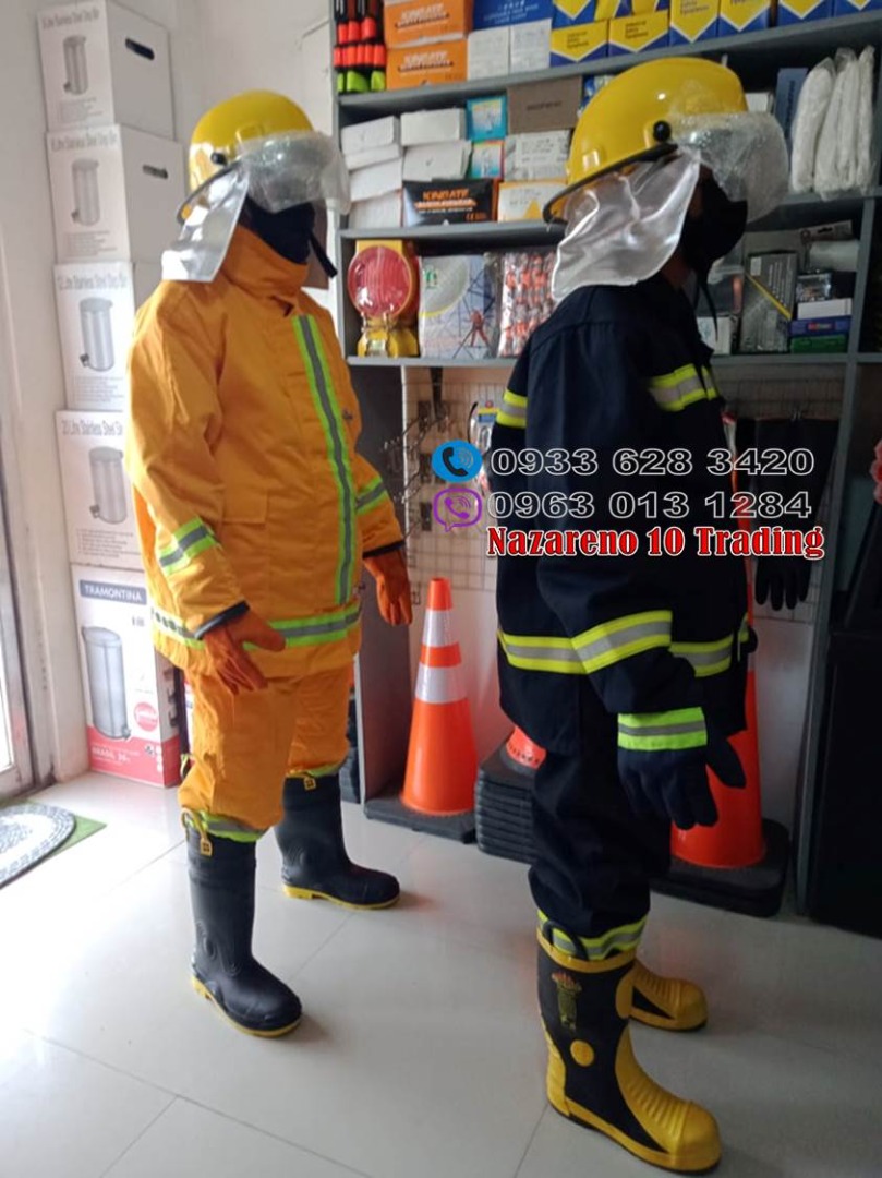 Fireman Suit heavy Duty with Reflector Fire Retardant, Looking For on ...