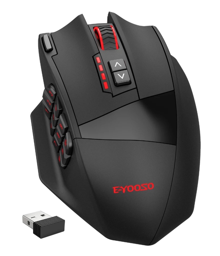 Gaming mouse (rechargeable, UBS toggle, Bluetooth mouse, programmable ...