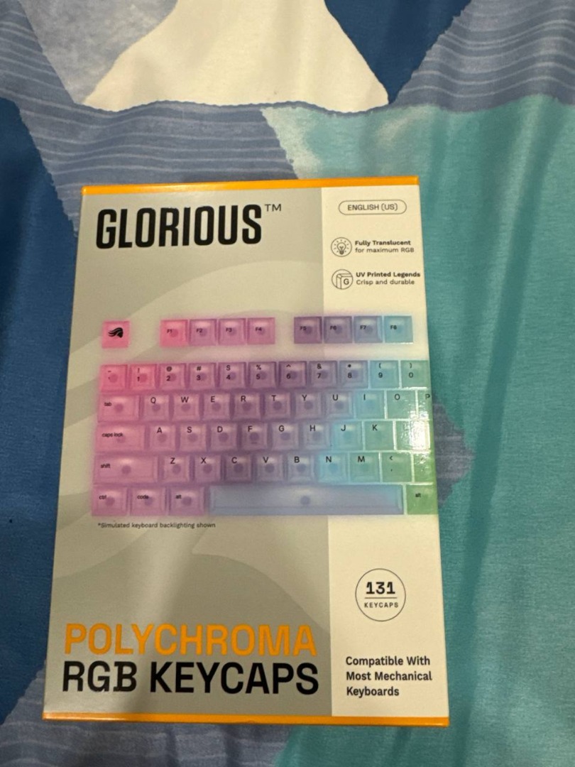 Glourious Polychroma Keycaps, Computers & Tech, Parts & Accessories ...