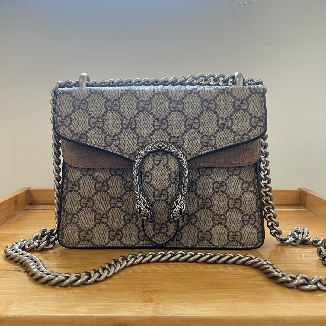 Gucci Dionysus Mini Chain Bag, Luxury, Bags & Wallets on Carousell