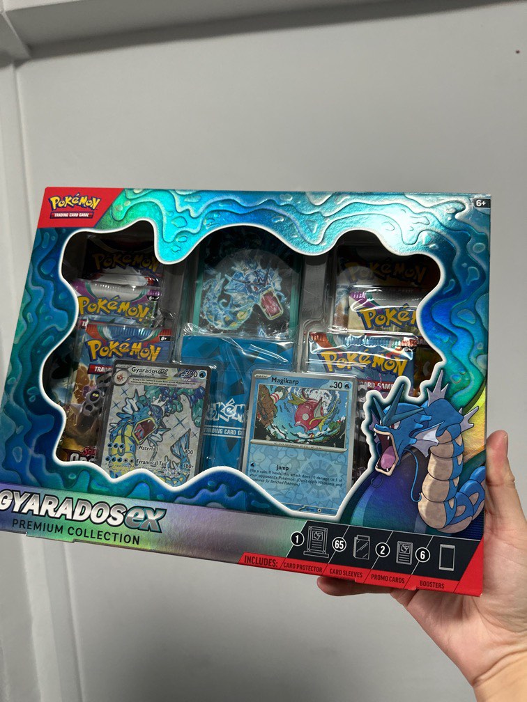 Gyarados Ex premium collection, Hobbies & Toys, Toys & Games on Carousell
