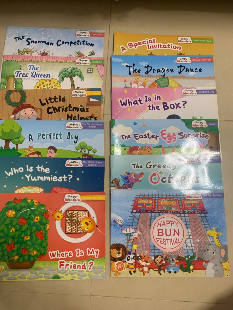 全新Happy Wonders wonder kids story book故事書, 興趣及遊戲, 書本 & 文具, 教科書 - Carousell