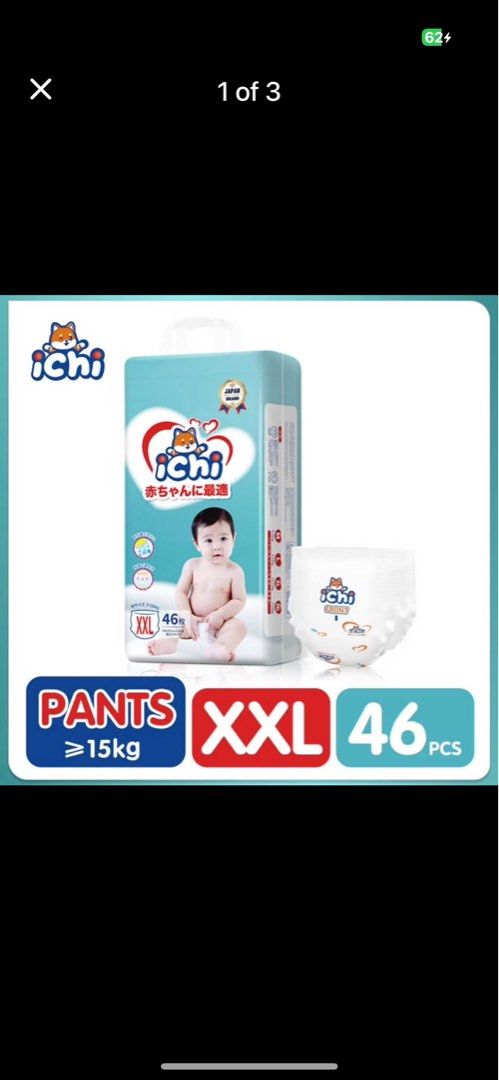 364pcs Ichi and Youli Premium diaper pants XXL 15kg>, Babies & Kids, Bathing & Changing, Diapers ...