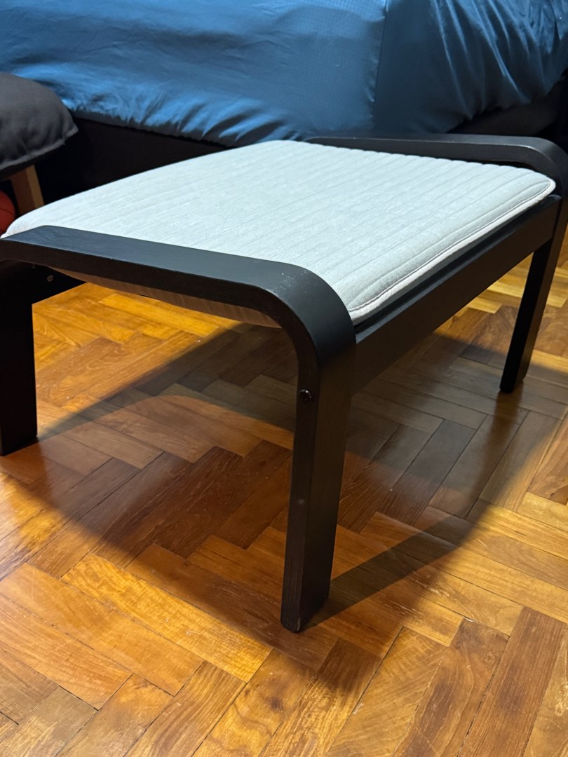 Ikea footstool (poang), Furniture & Home Living, Furniture, Other Home ...