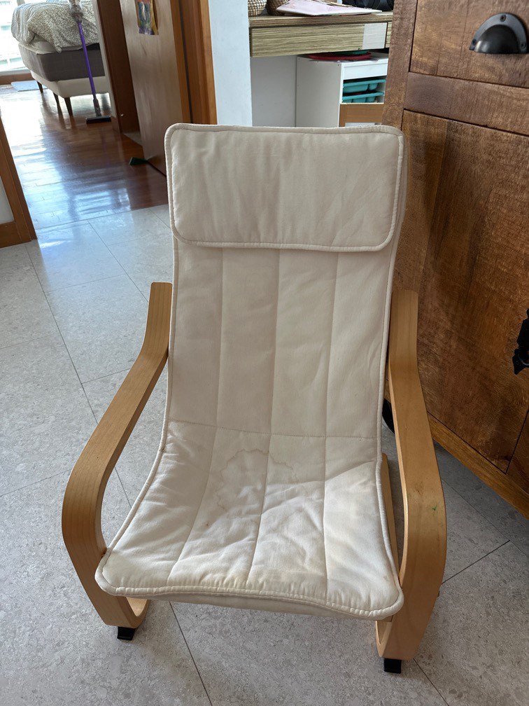 IKEA Poang Armchair, Babies & Kids, Baby Nursery & Kids Furniture, Kids ...
