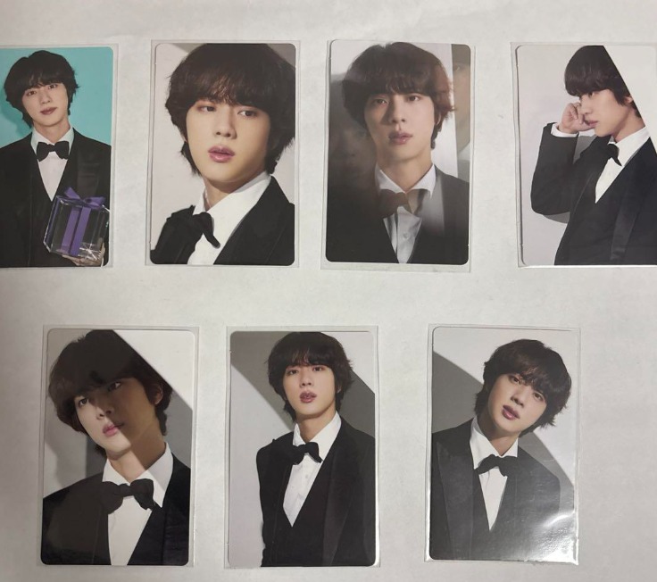 JAPAN - BTS TMA THE FACT Photobook Trading Card JIN SET, Hobbies & Toys ...