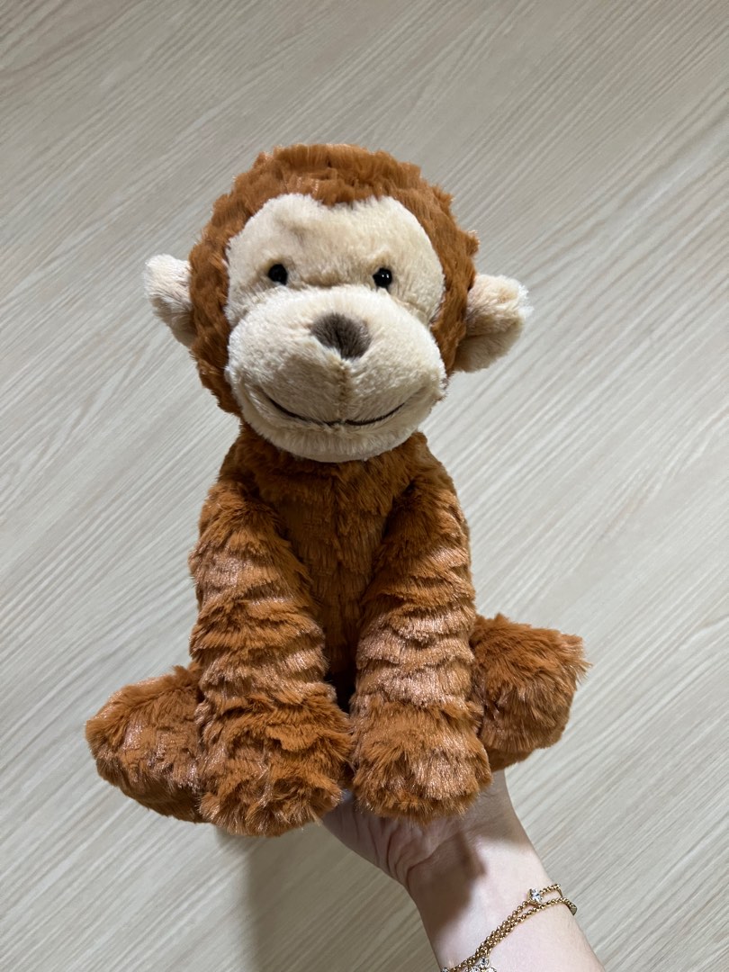 Jellycat Fuddlewuddle Monkey, Hobbies & Toys, Toys & Games on Carousell