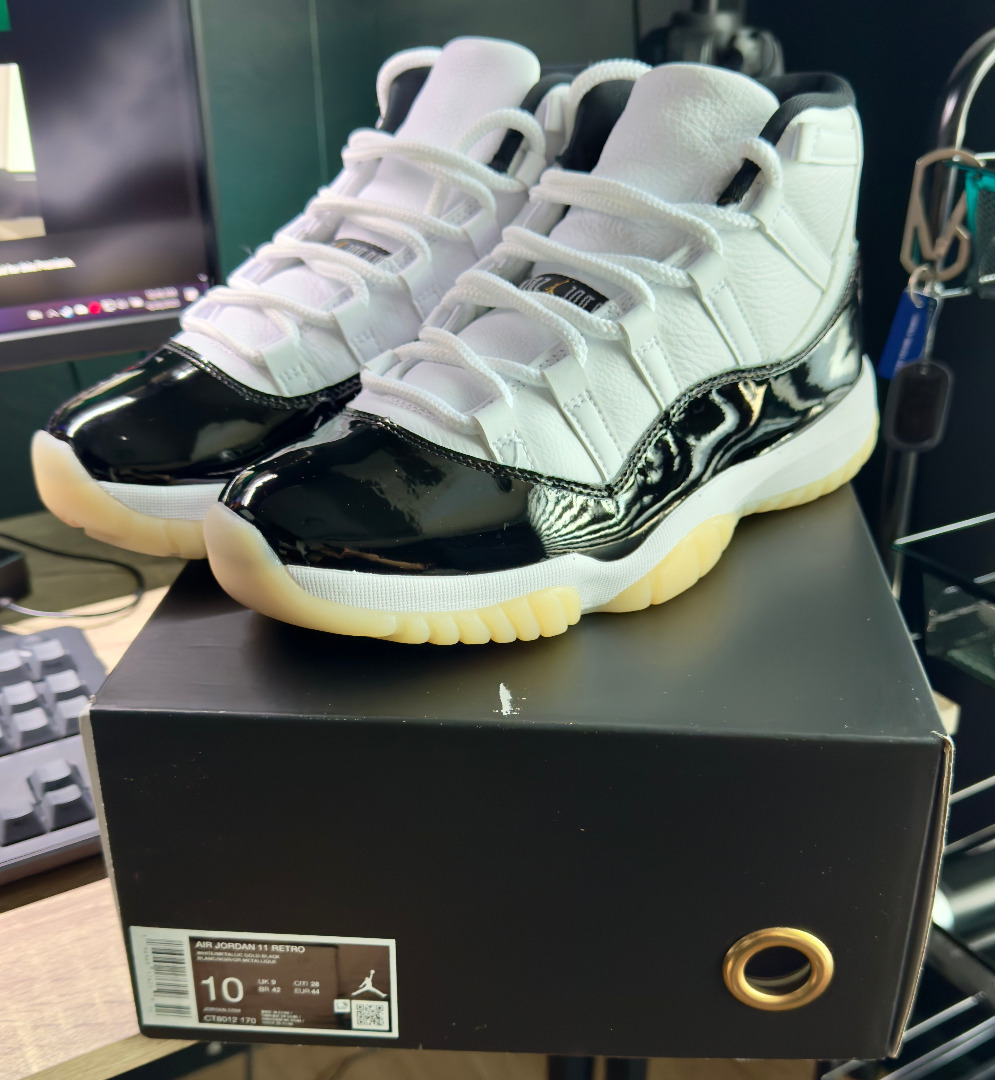 Jordan 11 DMP Gratitude SZ 10M (COMPLETE), Men's Fashion, Footwear ...